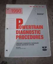 1990 Dodge Daytona Passive Restraint System Body Powertrain Diagnostic ...