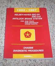1995 Dodge Ram Truck Kelsey-Hayes EBC-5H & EBC-310 ABS Chassis ...