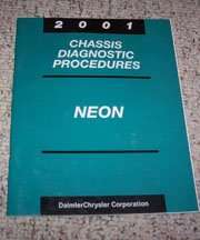 2001 Dodge Neon Chassis Diagnostic Procedures